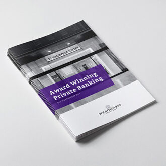 Private banking - Weatherbys Private Bank